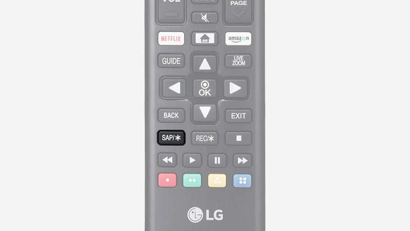How does the remote of my LG TV work? - Coolblue - anything for a smile
