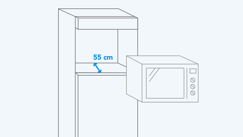 What are the dimensions of a microwave? - Coolblue - anything for a smile