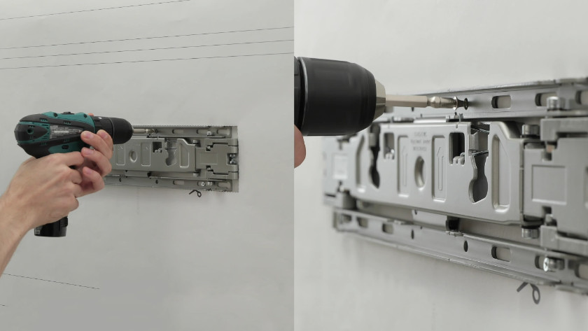 How do you install the wall mount for the LG GX and G1 OLED TV ...