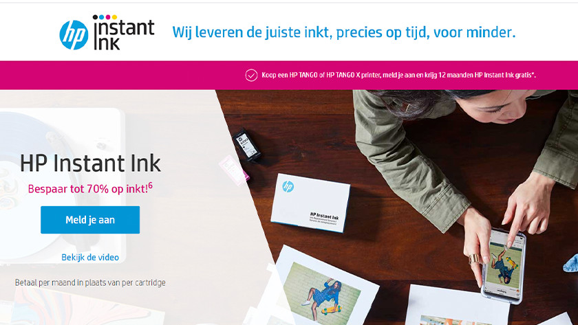 How do you sign up for HP Instant Ink with an Envy printer? - Coolblue ...