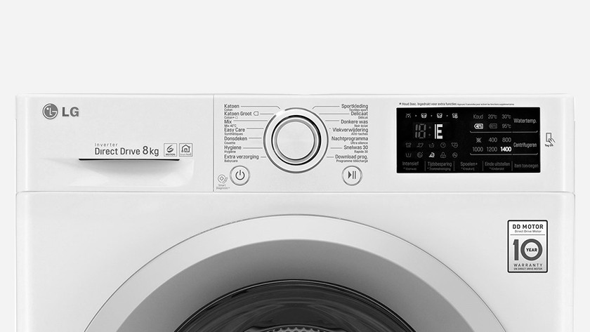 Everything on washing machine errors - Coolblue - anything for a smile