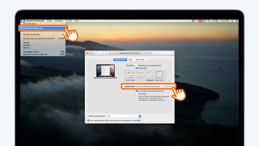 How to adjust the colors of your screen in macOS? - Coolblue - anything ...