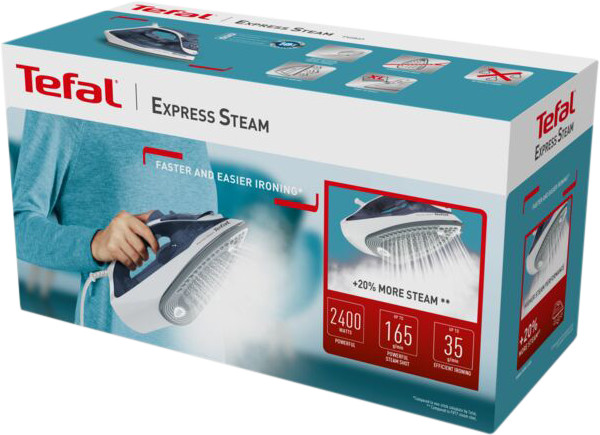 Tefal Express Steam FV2837 Stoomstrijkijzer | Coolblue | Strijkijzers