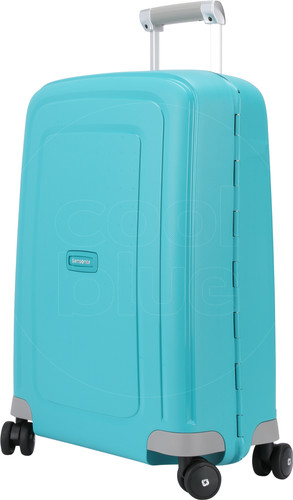 Samsonite S'Cure Spinner 55cm Aqua Blue - Coolblue - Voor 23.59u ...