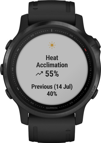 Garmin Fenix 6S PRO - Zwart - 42 mm - Coolblue