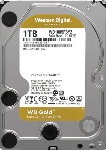 WD Gold WD1005FBYZ 1TB - Coolblue - Voor 23.59u, morgen in huis