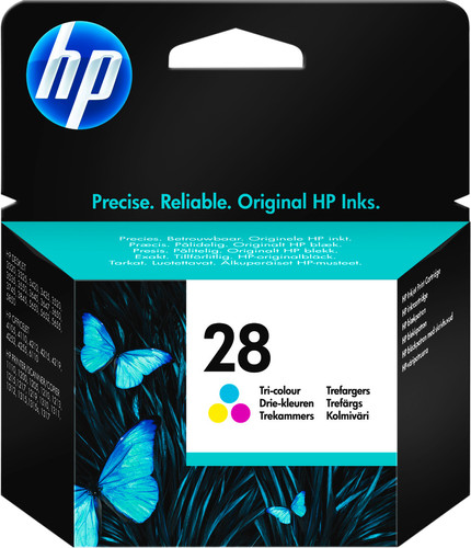 HP 28 Cartridge Color - Coolblue - Before 23:59, delivered tomorrow