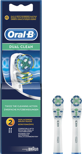 Oral-B Dual Clean (2 stuks) - Coolblue - Voor 23.59u, morgen in huis