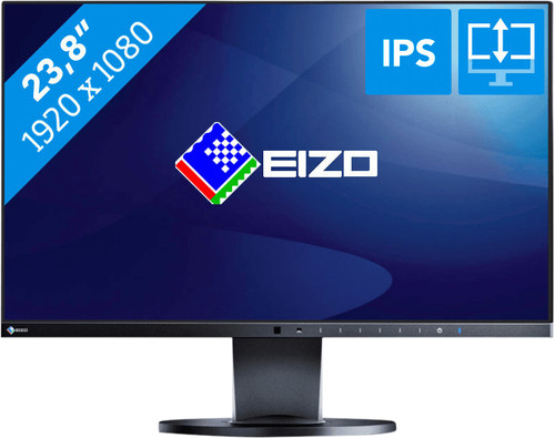 Eizo FlexScan EV2450-BK - Coolblue - Voor 23.59u, morgen in huis