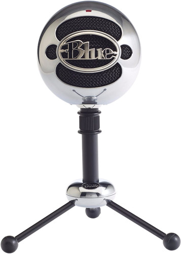 Blue Snowball Brushed Aluminium - Coolblue - Voor 23.59u, morgen in huis