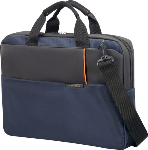 Samsonite Qibyte 14" Blue - Coolblue - Voor 23.59u, morgen in huis