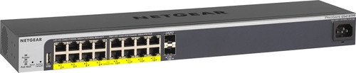 Netgear GS418TPP - Coolblue - Voor 23.59u, morgen in huis