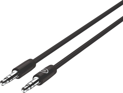 BlueBuilt 3.5mm AUX Cable Nylon 1m - Coolblue - Before 23:59, delivered ...