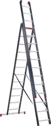 Altrex All Round 3 x 12 Reform ladder Coated - Coolblue - Before 23:59 ...