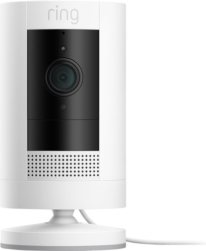 Ring Stick Up Cam Plug-In Wit - Coolblue - Voor 23.59u, morgen in huis