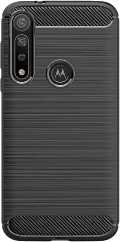 Just in Case Rugged TPU Motorola Moto G8 Plus Back Cover Zwart ...