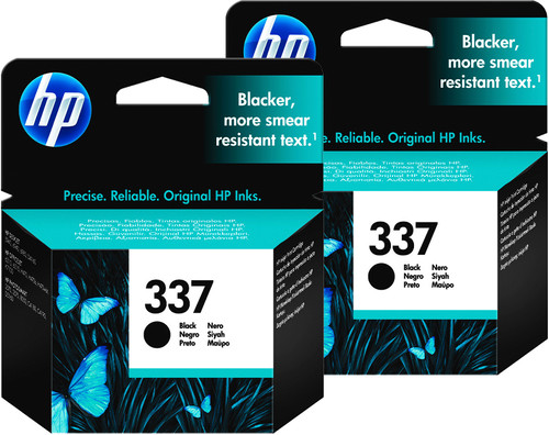 HP 337 Cartridges Zwart Duo Pack - Coolblue - Voor 23.59u, morgen in huis