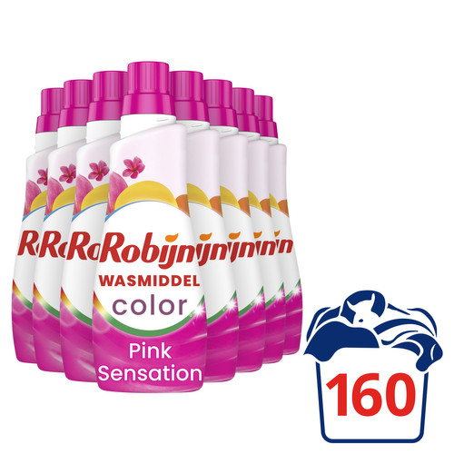 Robijn Klein & Krachtig Color Pink Sensation Detergent - Half-year ...