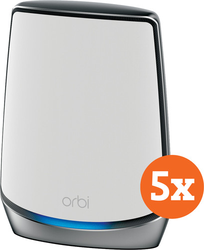 NETGEAR Orbi RBK853 5-pack - Coolblue - Before 23:59, delivered tomorrow