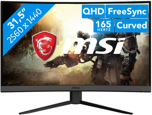 MSI Optix G32CQ4 - Coolblue - Voor 23.59u, morgen in huis
