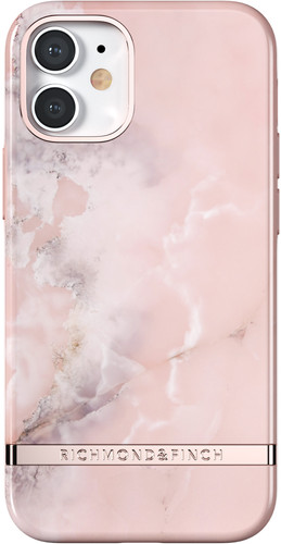 Richmond & Finch Pink Marble Apple iPhone 12 mini Back Cover - Coolblue ...