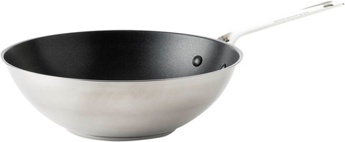 KitchenAid Stainless Steel Wok 28 cm - Coolblue - Voor 23.59u, morgen ...