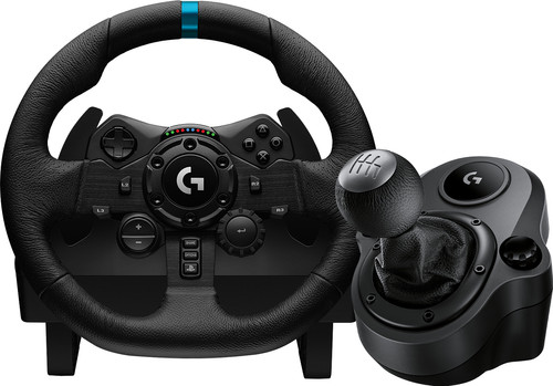 Logitech G923 TRUEFORCE PlayStation and PC + Driving Force Shifter ...