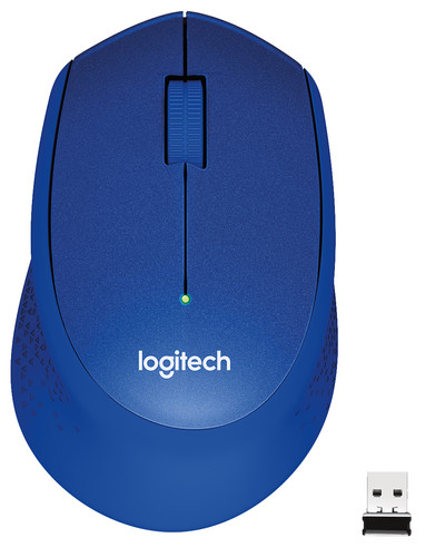 Logitech M330 Silent Draadloze Muis Blauw - Coolblue - Voor 23.59u ...