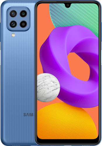 Samsung Galaxy M22 128GB Blue - Coolblue - Before 23:59, delivered tomorrow