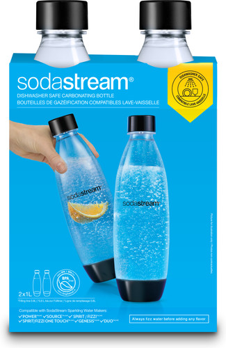 SodaStream Plastic Bottles 1L 2-pack - Coolblue - Before 23:59 ...