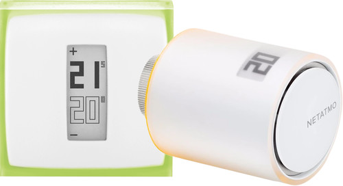 Netatmo Smart Modulating Thermostat + 1 Radiator Knob - Coolblue ...