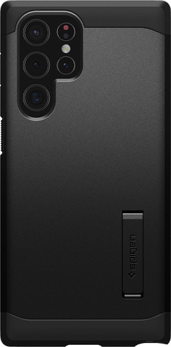 Spigen Tough Armor Samsung Galaxy S22 Ultra Back Cover Zwart - Coolblue - Voor 23.59u, morgen in ...