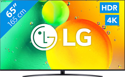 LG 65NANO766QA (2022) - Televisies - Coolblue