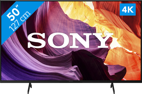 Sony KD-50X80K (2022) - Coolblue - Voor 23.59u, morgen in huis