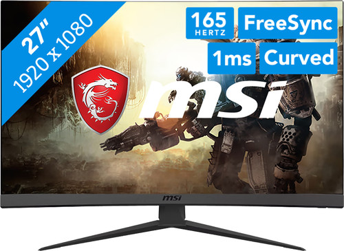 MSI Optix G27C6 - Coolblue - Voor 23.59u, morgen in huis