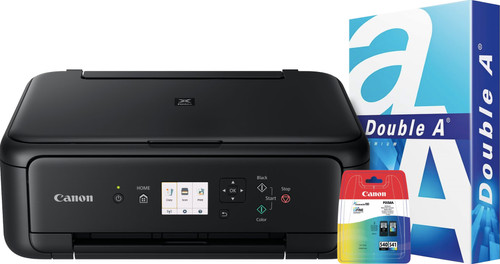 Canon PIXMA TS5150 + 1 Extra Set Ink + 500 Sheets A4 Paper - Coolblue ...