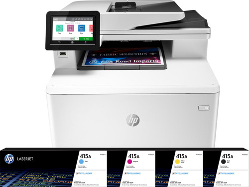 HP Color LaserJet Pro MFP M479dw + 1 extra set toners - Coolblue - Voor ...