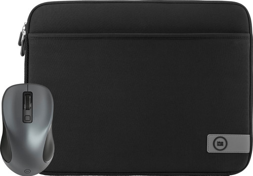 BlueBuilt 15-inch Laptop Cover Width 35 - 36cm Black + CM01 Silent ...