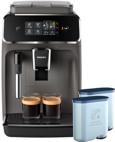 Philips 2200 EP2224/10 + AquaClean Filter - Coolblue - Voor 23.59u ...
