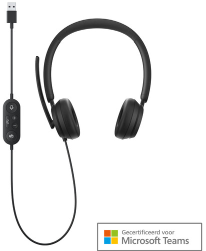 Microsoft Modern USB-A Headset - Coolblue - Voor 23.59u, morgen in huis