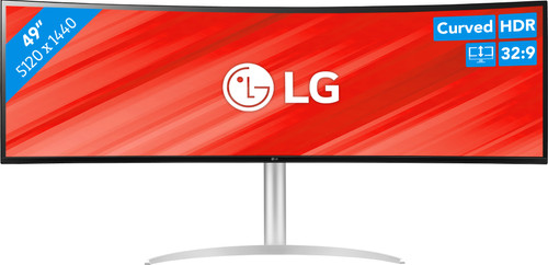 LG UltraWide 49WQ95C-W - Coolblue - Voor 23.59u, morgen in huis