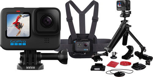GoPro HERO 10 Black + Wintersport Kit - Coolblue - Voor 23.59u, morgen ...