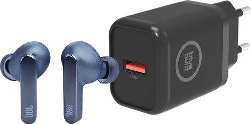 JBL Live Pro 2 Blauw + BlueBuilt Oplader 18W - Coolblue - Voor 23.59u ...