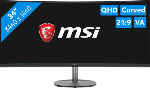 MSI PRO MP341CQ - Coolblue - Voor 23.59u, morgen in huis