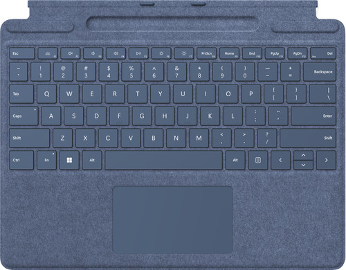 Microsoft Surface Pro Signature Keyboard Blauw - Coolblue - Voor 23.59u ...