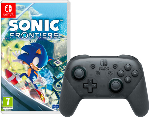 Sonic Frontiers + Nintendo Switch Pro Controller - Coolblue - Before 23 ...