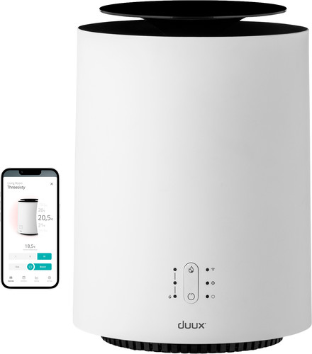 Duux Threesixty 2 Smart Heater Wit - Coolblue - Voor 23.59u, morgen in huis