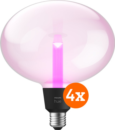 Philips Hue Lightguide Ellipse White and Color E27 4-pack - Coolblue ...