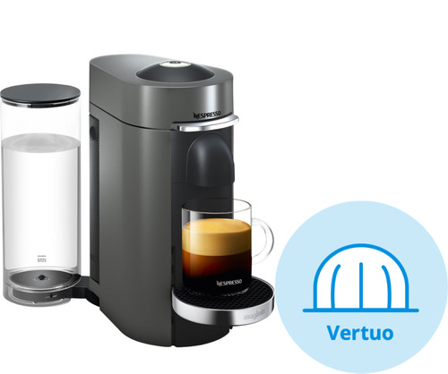 Magimix Nespresso Vertuo Plus Deluxe Titan - Coolblue - Voor 23.59u ...