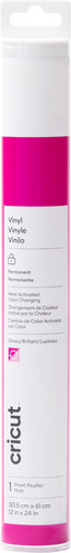 Cricut Color Changing Vinyl (Hot) Permanent Pink 30x60cm - Coolblue ...